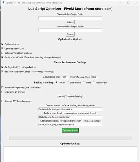 Scriptboost Pro Fivem Lua Optimizer Cửa Hàng Fivem