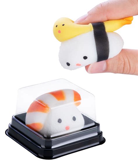 Squishy Sushi A Soft Squeezable Styled After The Famous Japanese Dish