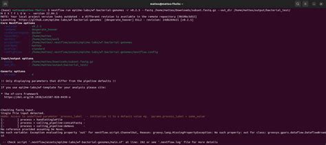 [bug] program doesn t run · issue 7 · epi2me labs wf bacterial