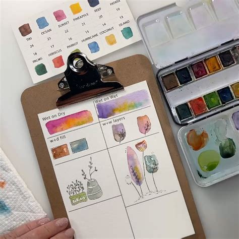 Online Watercolor Class Whimsy Garden Tamery Stafford