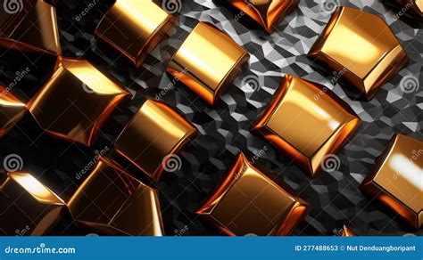 Generative Ai A Metallic Texture For A Luxury Or High Tech Website Design Stock Illustration