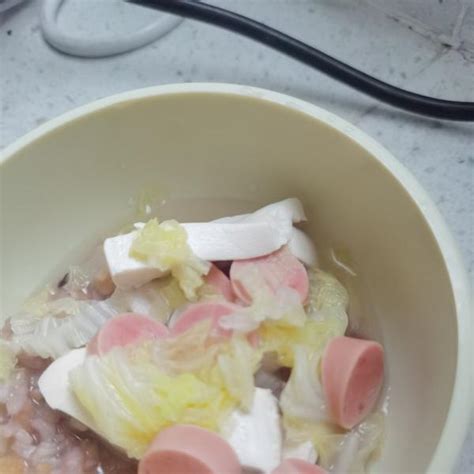 【青菜豆腐汤图片】紫紫色花海下厨房