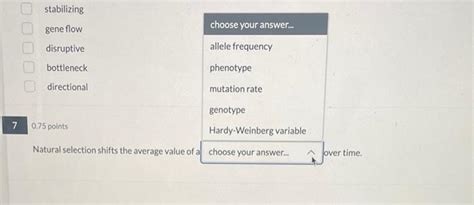Solved Stabilizing Gene Flow Disruptive Bottleneck Chegg Com