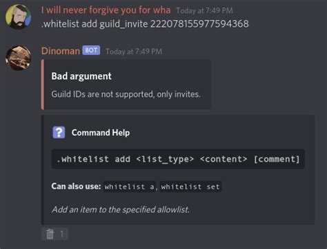 Consistent Error Responses Issue Python Discord GitHub