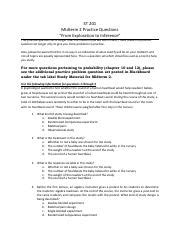 ST 201 Midterm 2 Practice Questions Pdf ST 201 Midterm 2 Practice Questions From Exploration