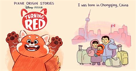 The Origin Story Of Pixars Turning Red By Domee Shi Media Chomp