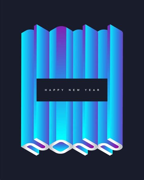 새해 포스터 배너 또는 카드를 위한 3d 및 다채로운 2022 축하 디자인 전단지 포스터 브로셔 카드 배너 또는 엽서에 대 한 새 해 축 하 디자인 서식 파일