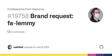 Icon Request Fa Lemmy · Issue 19758 · Fortawesomefont Awesome · Github