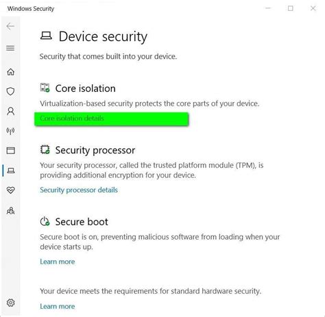 How To Activate Virtualization Based Security And Core Isolation In