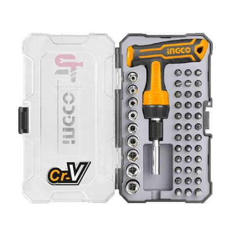 Ingco T Handle Wrench Set 47 Pcs Hksdb0478 Smart Tools Egypt