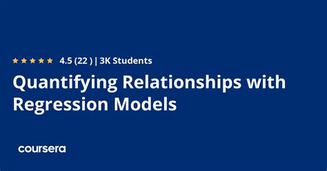 Quantifying Relationships With Regression Models Coursera