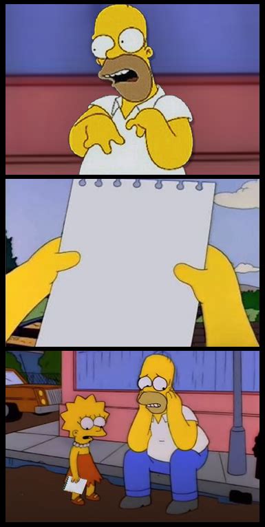 Lisa And Homer Simpson Blank Template Imgflip