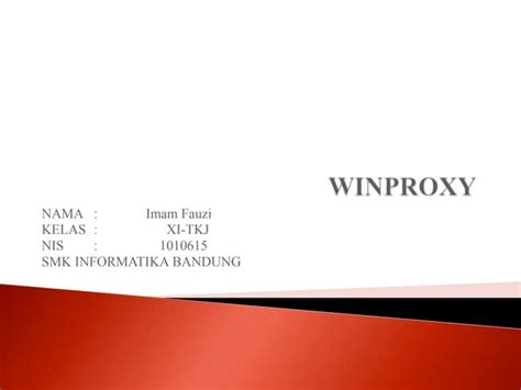 Winproxy Pptx