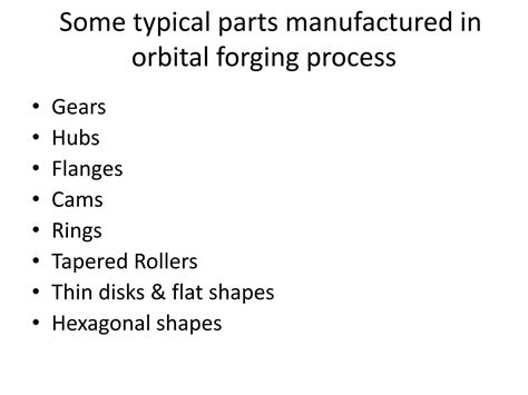 Orbital Forging Pptx