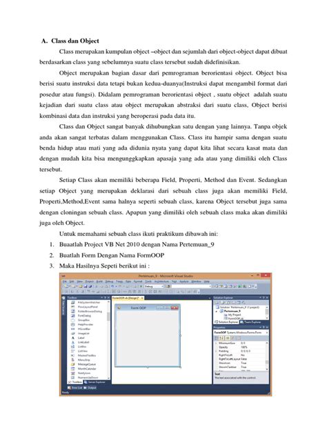Class Dan Object 1 Pdf Karier And Perkembangan Teknologi And Rekayasa