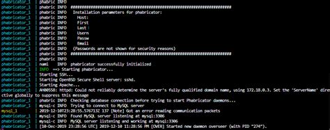 Docker Compose로 Phabricator 설치 Phabricator를 회사에도 적용하기로 하고 설치를 했다