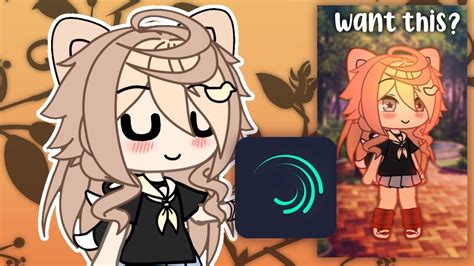 How I Do Lighting In Alight Motion Gacha Life Tutorial Youtube