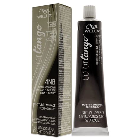 Wella Color Tango 4nb Med Neutral Brown Permanent Hair Color Masque