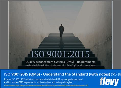 ISO 9001 2015 QMS Understand The Standard With Notes PPT Slide Deck