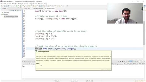 Intro To Arrays Youtube