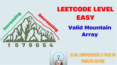 LeetCode Easy Level Problem Valid Mountain Array YouTube