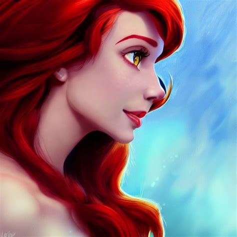 Stabilityai Stable Diffusion Ariel From The Babe Mermaid