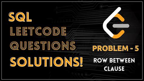 How To Calculate Moving Average Of A Stock In Sql Rows Between Clause Is Your Messiah Youtube