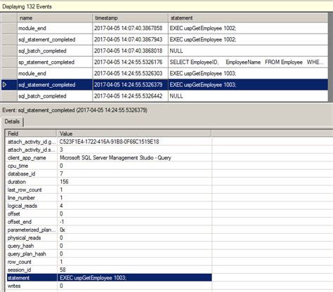 トレースツールは Sql Server Profiler から Extended Events （拡張イベント）へ Sql Server