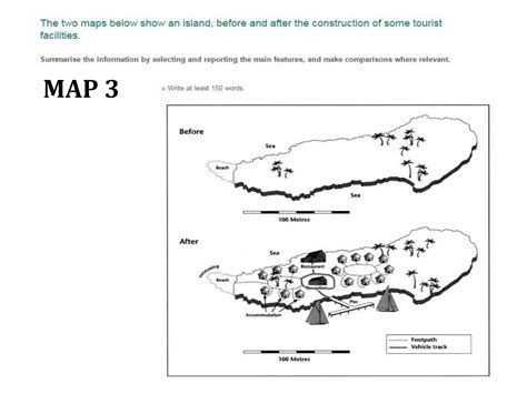 18 Map Exercise For Ielts Writing Task 1 Report Pptx
