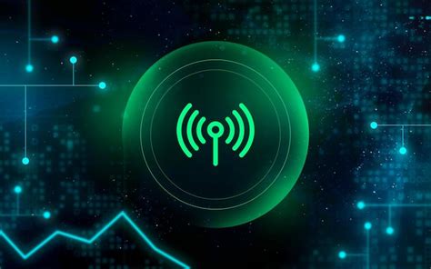 Premium Photo Technological Connection Antenna Symbol Connecting Devices In A Network