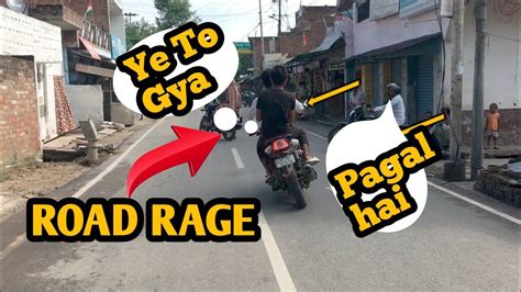 Angry Chapri Vs Pulsar😡 Road Rage Chapri To Gya Aaj 😱 Yash Prajapati Vlogs Youtube
