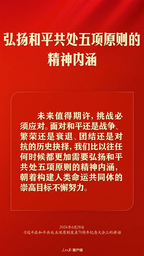 从和平共处五项原则到构建人类命运共同体习近平这样强调 湖南学习