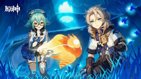 Albedo Sucrose And Seelie Genshin Impact Danbooru