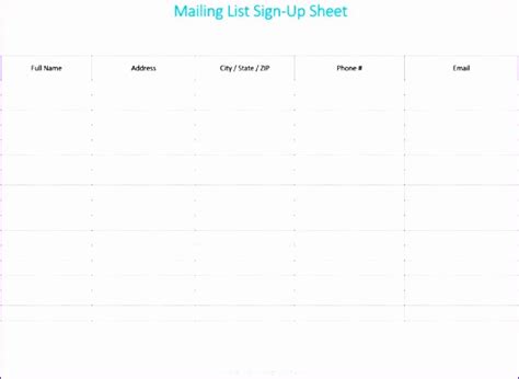 Excel Mailing List Template Unique Excel Mailing List Template Free Exceltemplates Shooters