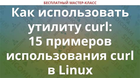 Linux でのcurlユーティリティの使用方法