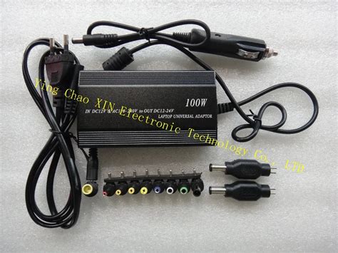 For Laptop In Car Dc Charger Notebook Ac Adapter Power Supply W Universal Eu Plug For Hp