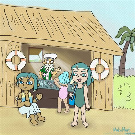 Splatoon Beach Shack By Malco Mart On Deviantart