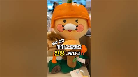 제주 카카오프렌즈 신상 출시⁉ 제주공항면세점 카카오굿즈 제주도여행 애지간해리 제주에디션 춘식이굿즈 라이언피규어