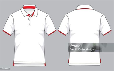 เวกเตอร์การออกแบบเสื้อโปโล ภาพประกอบสต็อก ดาวน์โหลดรูปภาพตอนนี้ กระเป๋าเสื้อหรือกางเกง