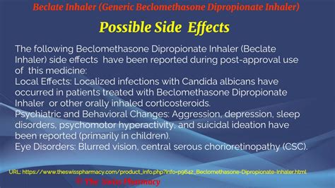 Ppt Beclate Inhaler Generic Beclomethasone Dipropionate Inhaler Powerpoint Presentation Id