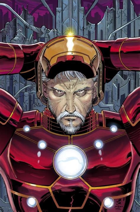 Old Iron Man By John Romita Jr Iron Man Art Iron Man Comic Marvel