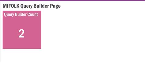 Navigate From Lobby Element Counter To Open Quick Report And Populate The Parameter For The
