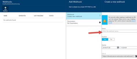 Azure Webhook Not Saving Stack Overflow