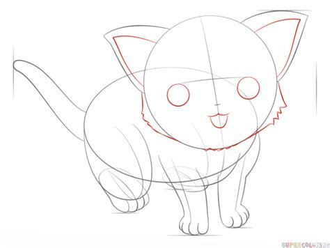 How To Draw An Anime Cat Step By Step Drawing Tutorials Artofit