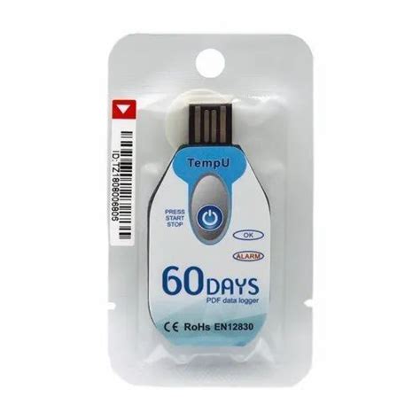 Single Use Temperature Data Logger Model Namenumber Tempu02 At Rs