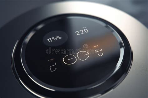 smart thermostat using sensors and monitoring equipment to ensure optimal room temperature