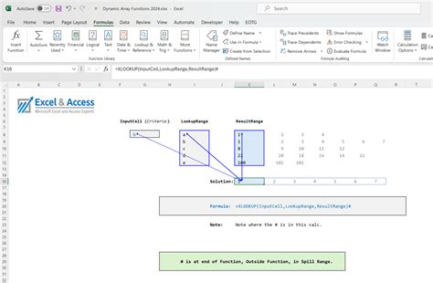 How To Program Excel Dynamic Array Functions Excel And Access Llc