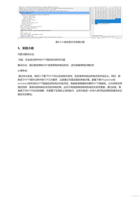 实验7 协议分析与测量 Csdn博客