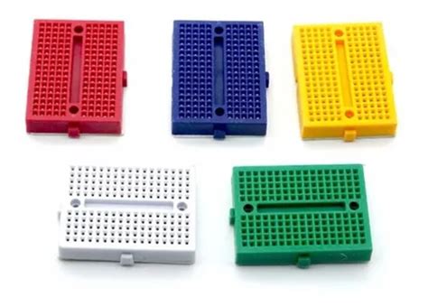 Mini Protoboard 170 Puntos Arduino Pic Cuotas Sin Interés