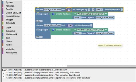 Datenpunkt Wird Nicht Richtig Geschrieben Blockly